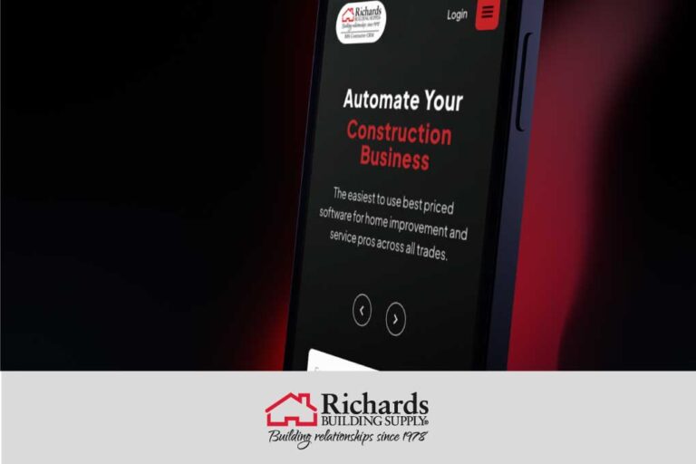 Contractor CRM Software | Richards Building Supply